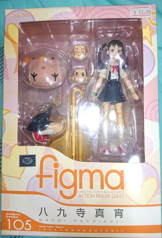 figma 105: Hachikuji Mayoi (Bakemonogatari), Hobbies & Toys, Toys ...