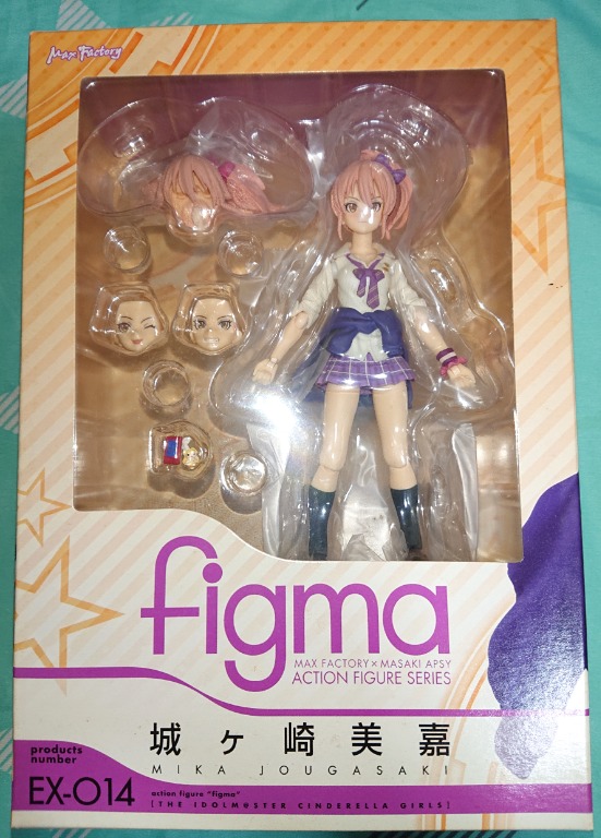 figma EX-014: Jougasaki Mika (The iDOLM@STER CINDERELLA GIRLS), Hobbies & Toys, Toys & Games on ...