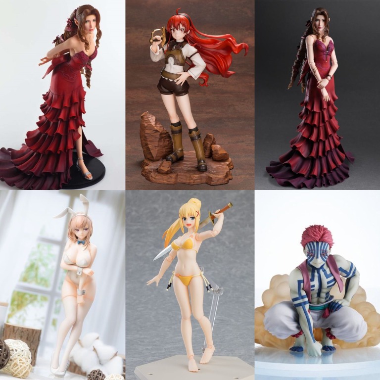 Final Fantasy VII: Remake Static Arts - Aerith Gainsborough Dress Ver. Play Arts Kai Original ...