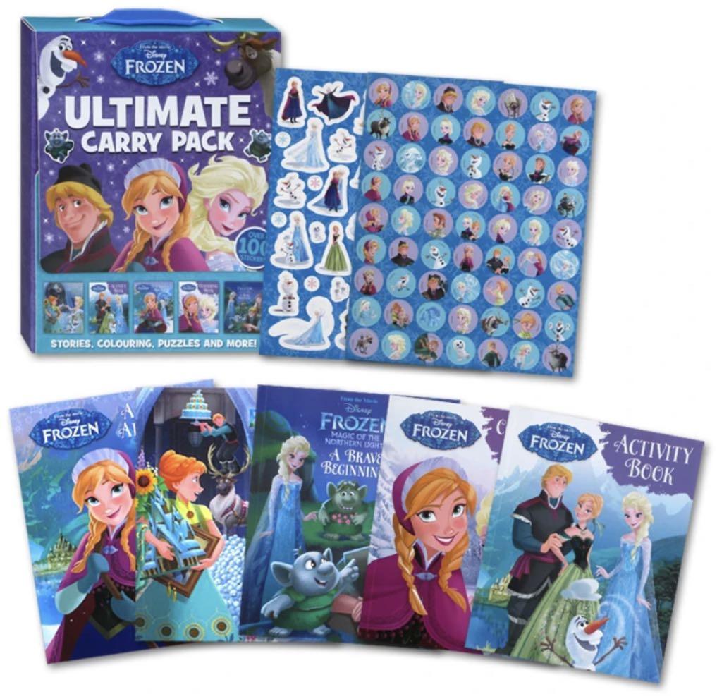 Frozen ultimate Carry pack - 5 books in all ( stories book, activity ...