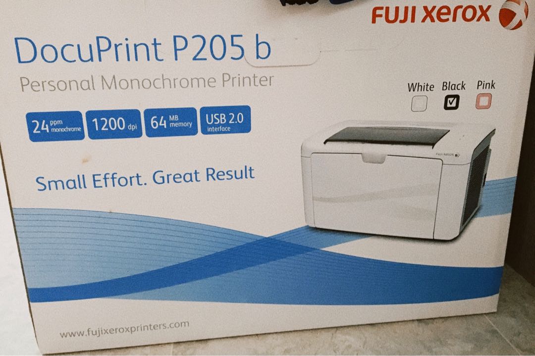 Fuji Xerox DocuPrint P205B, Computers & Tech, Printers, Scanners ...