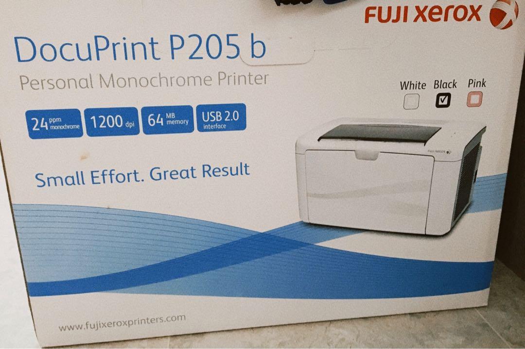 Fuji Xerox DocuPrint P205B, Computers & Tech, Printers, Scanners ...