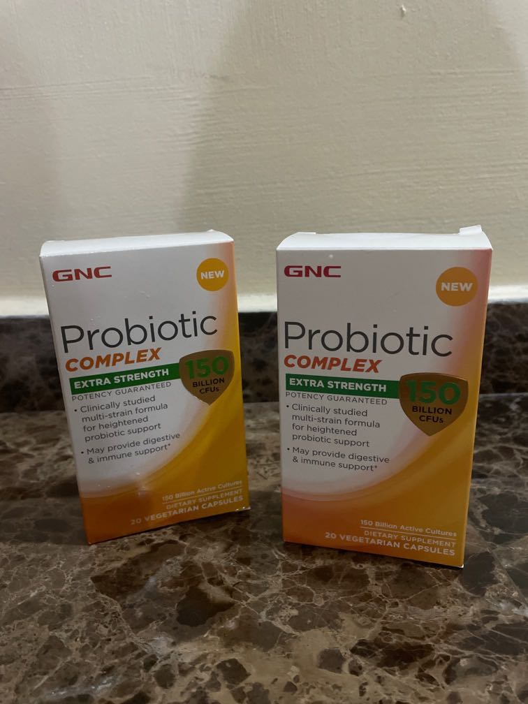 GNC Probiotic Complex Extra Strength 150 billion CFUs, Health ... GNC Probiotic Complex Extra Strength 150 billion CFUs, Health ...
