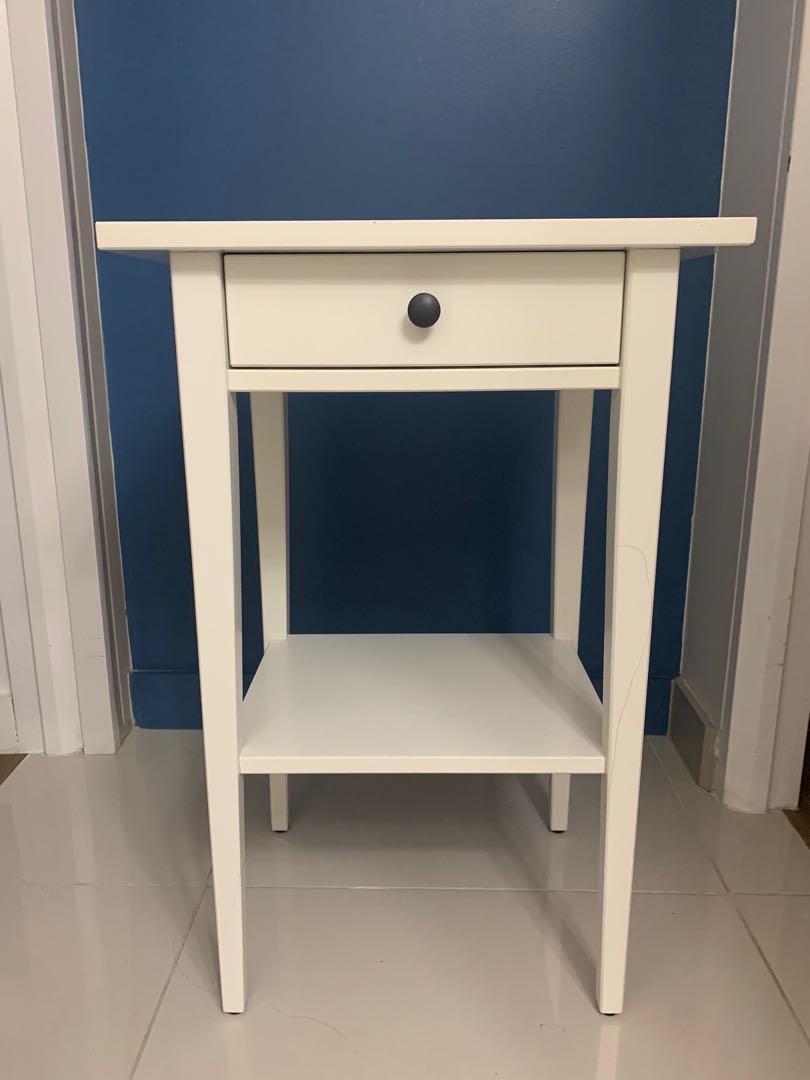 IKEA Hemnes side table, Furniture & Home Living, Furniture, Tables ...
