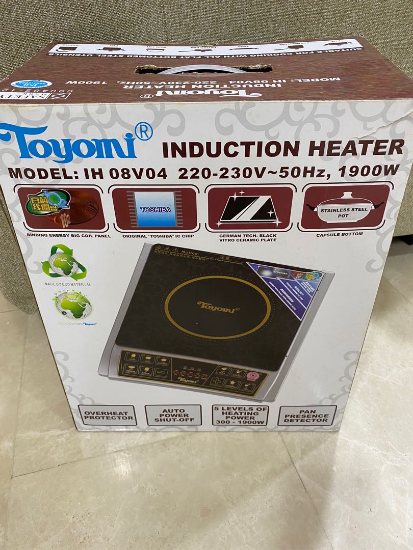 Induction Cooker Toyomi, TV & Home Appliances, Kitchen Appliances, BBQ ...