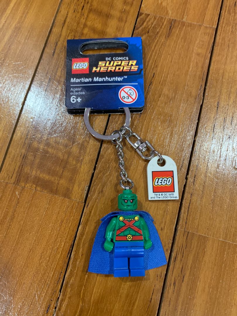 LEGO Martian Manhunter Keyring Keychain Minifigure, Hobbies & Toys ...