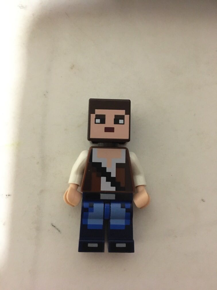 Lego Minifig Steve from minecraft, Hobbies & Toys, Toys & Games on ...