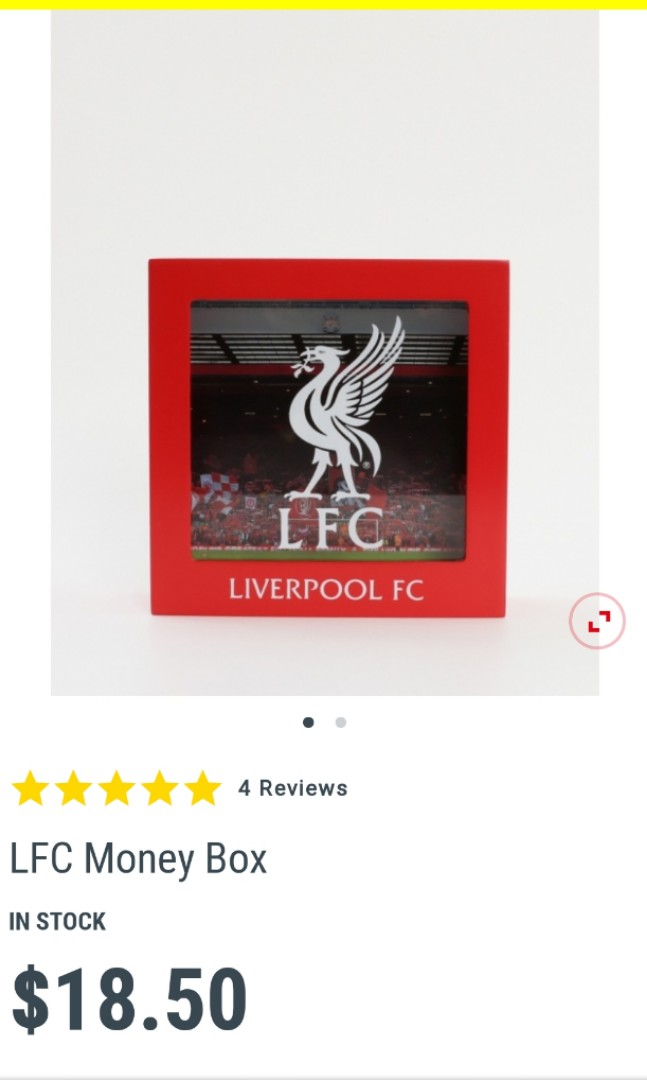 LFC Money Box, Furniture & Home Living, Home Improvement & Organisation ...