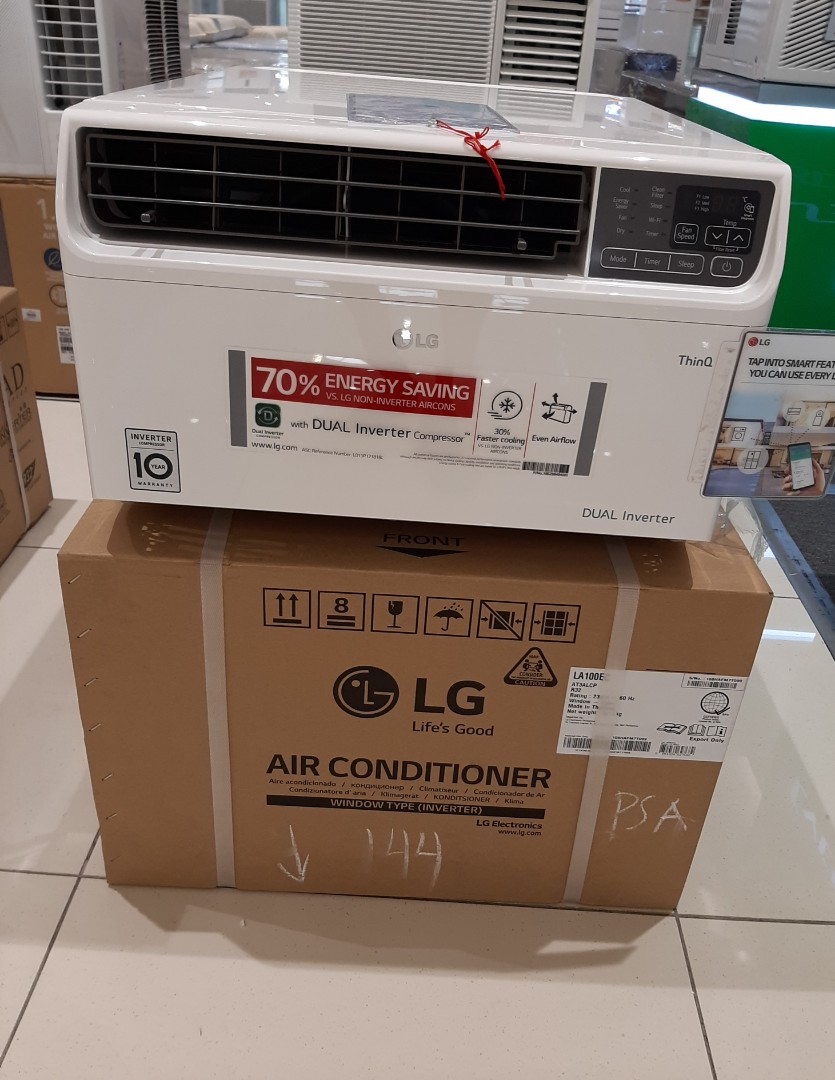 Lg Dual Inverter Window Type Aircon, TV & Home Appliances, Air ...