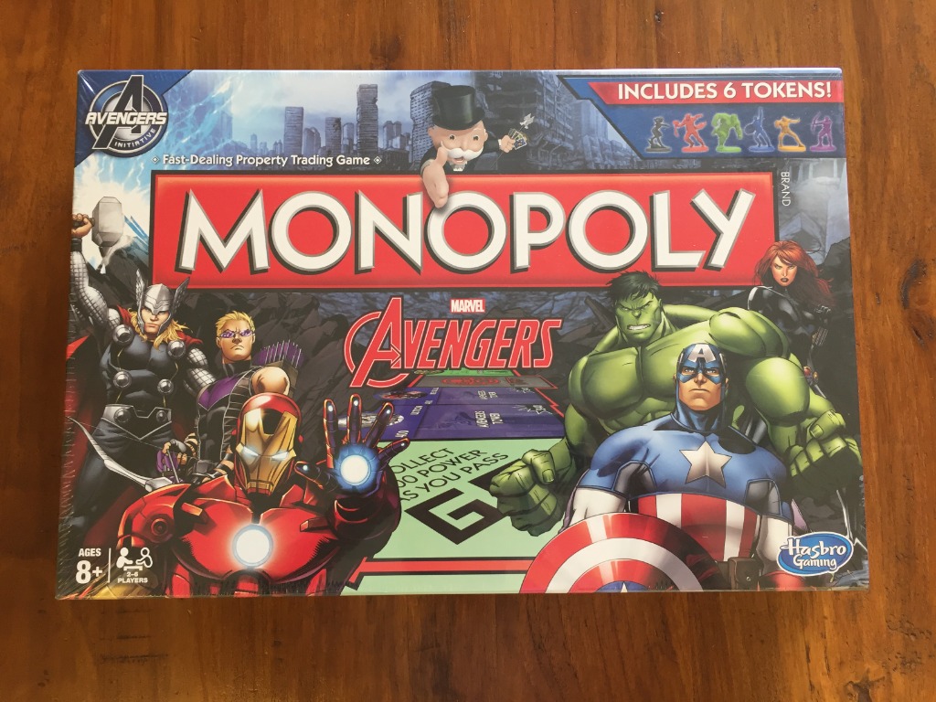 Marvel Avengers Monopoly, Hobbies & Toys, Toys & Games on Carousell
