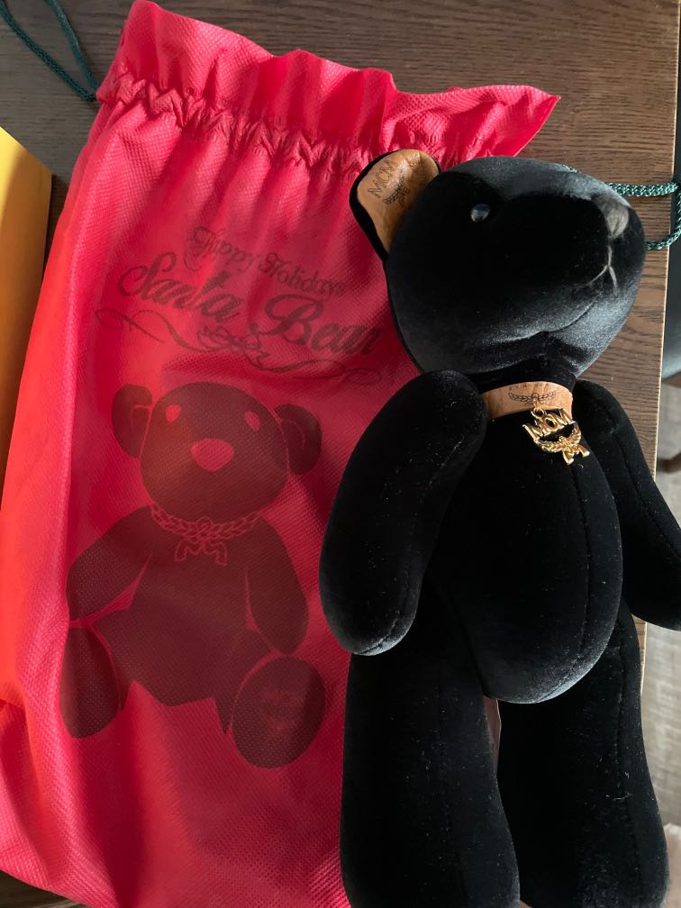 MCM bear, Luxury, Accessories on Carousell