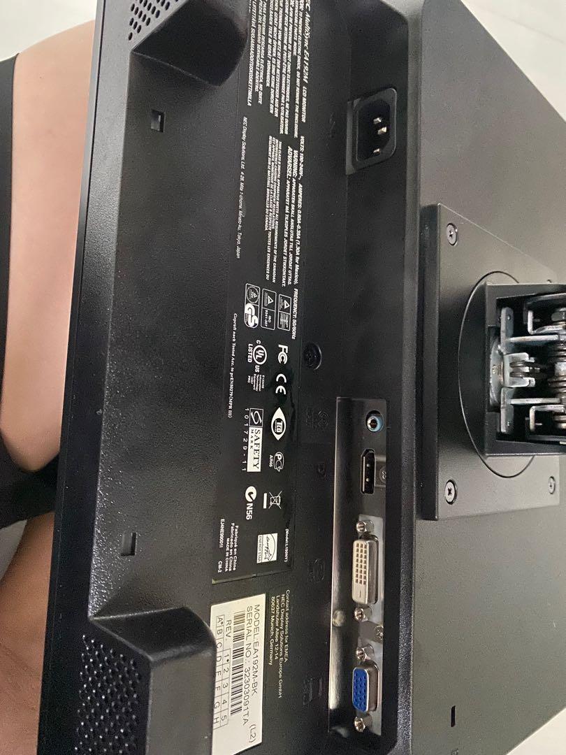 NEC 19'Inch Desktop Monitor, Computers & Tech, Parts & Accessories ...