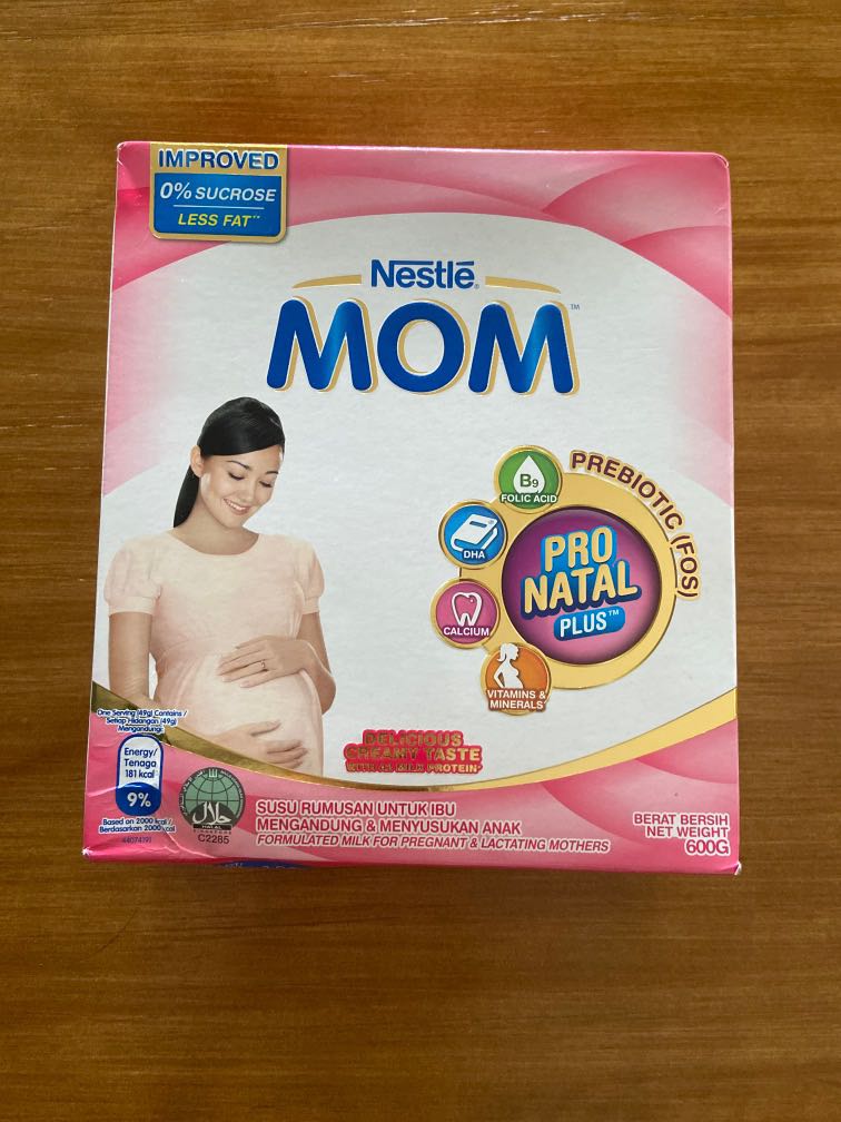 Nestle MOM Pro-Natal Plus Maternal Supplement, Babies & Kids, Nursing ...