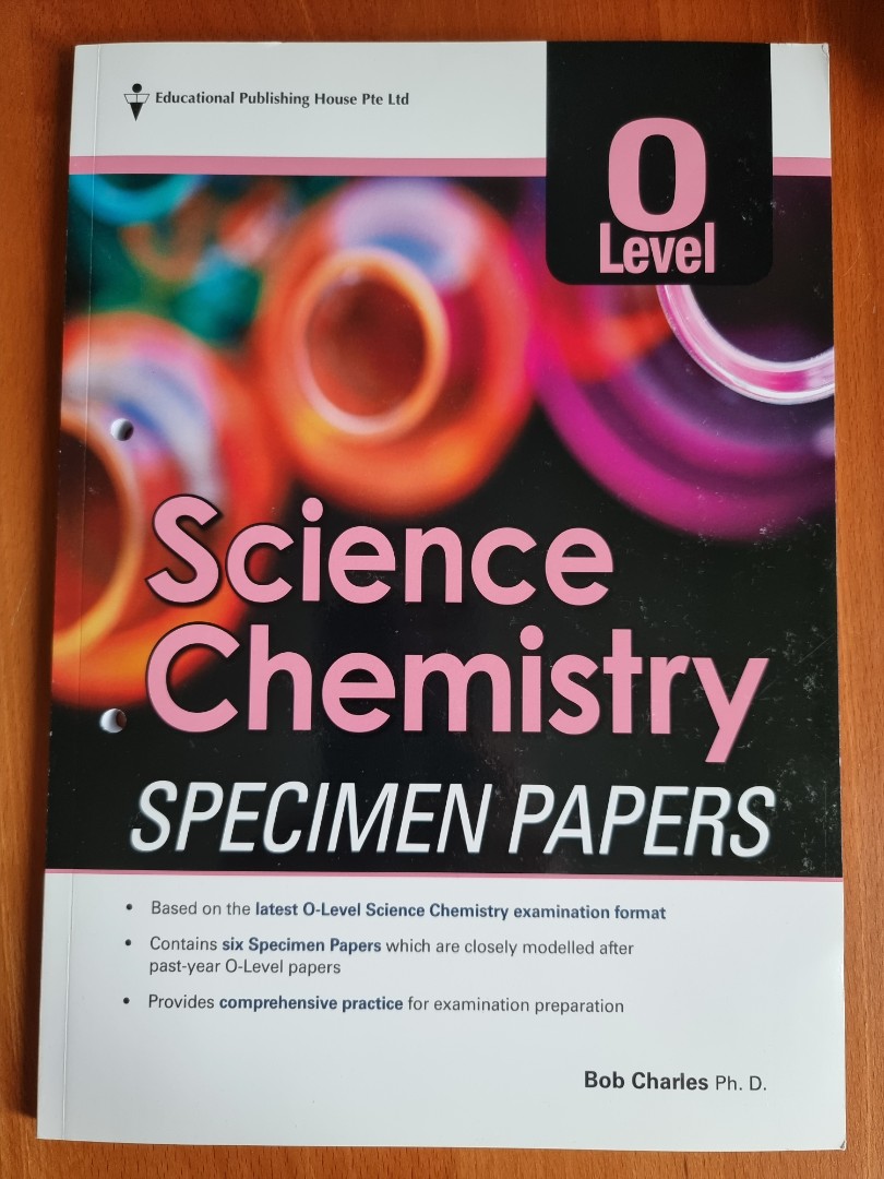 O Level Science Chemistry Specimen Papers, Hobbies & Toys, Books ...