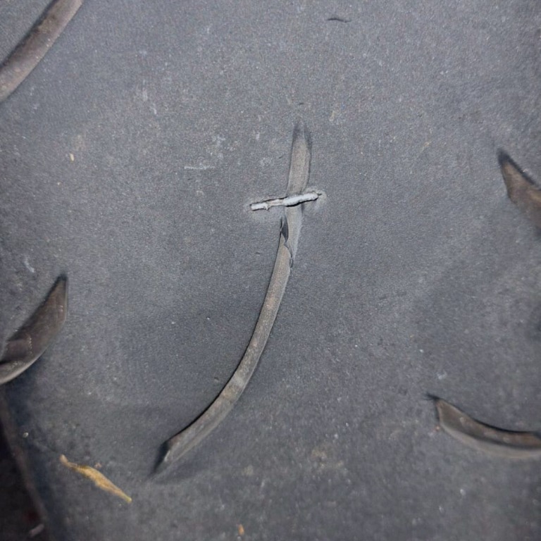 On-site Tyre Worm Puncture Patching | Servicing | Battery Rescue ...