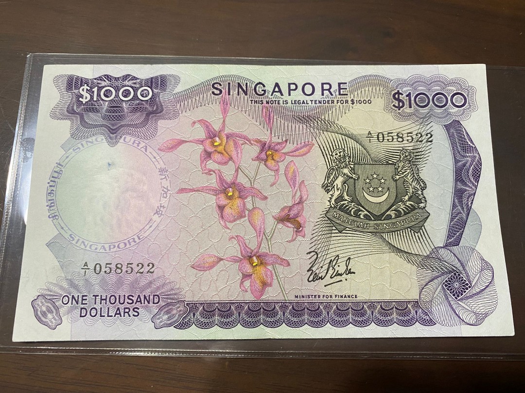 orchid $1000, Hobbies & Toys, Memorabilia & Collectibles, Currency on ...