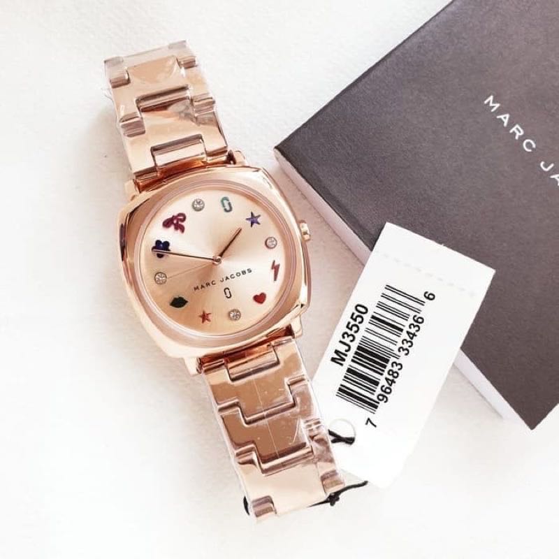 Original 100% Marc Jacob Watch Women Rosegold Mj3550, Fesyen Wanita ...