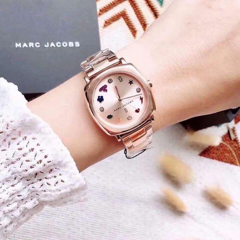 Original 100% Marc Jacob Watch Women Rosegold Mj3550, Fesyen Wanita ...