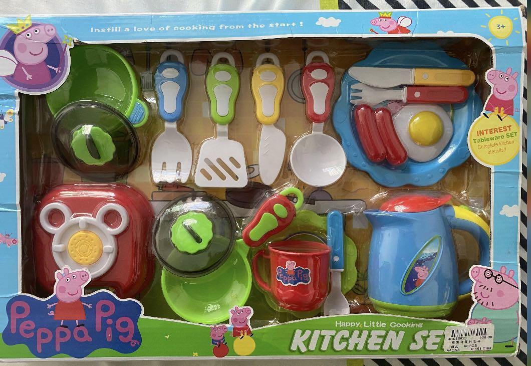 Peppa Pig - Kitchen set (Clear stock), Hobbies & Toys, Toys & Games on ...