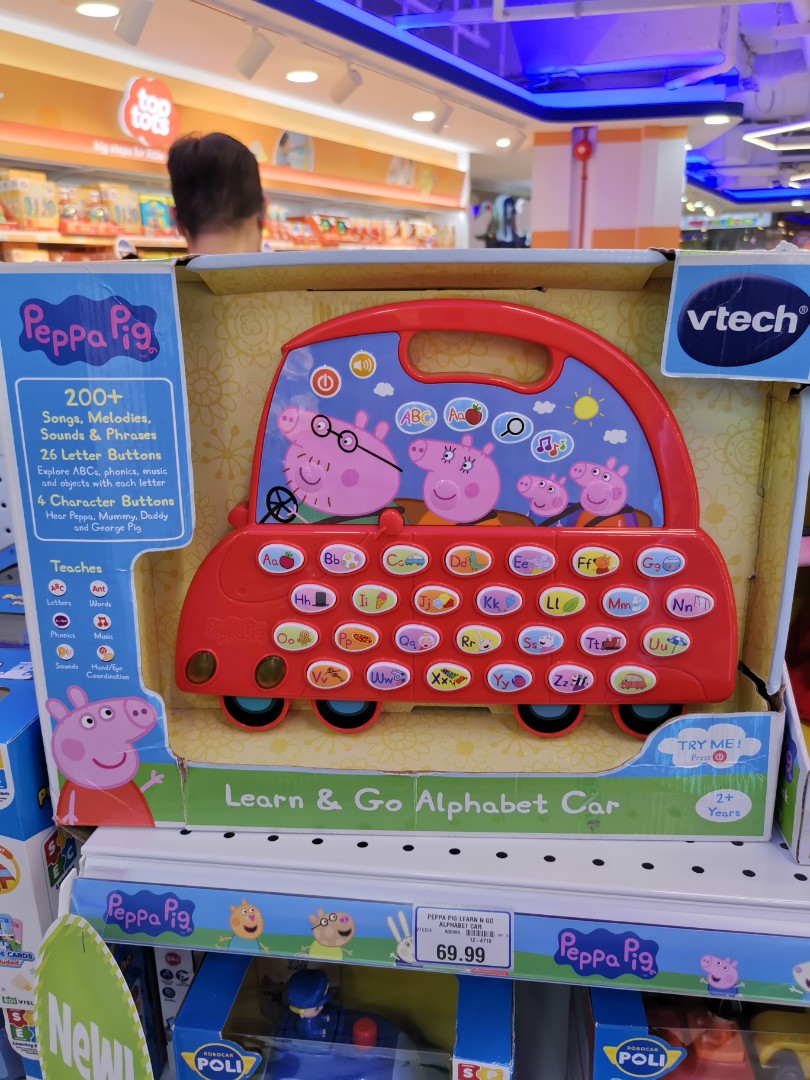 Peppa Pig Genuine Vtech phonics, Babies & Kids, Infant Playtime on ...