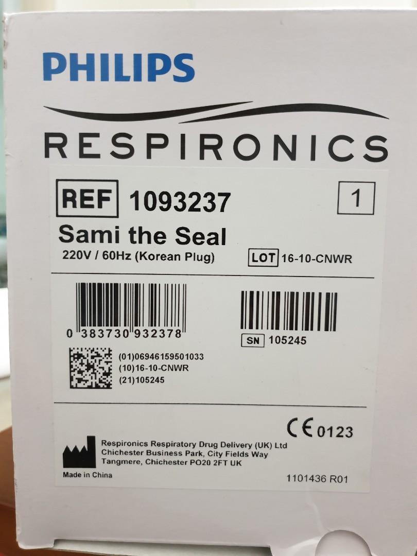 Philips Respironics Nebulizer (Sami the seal), Babies & Kids, Baby ...