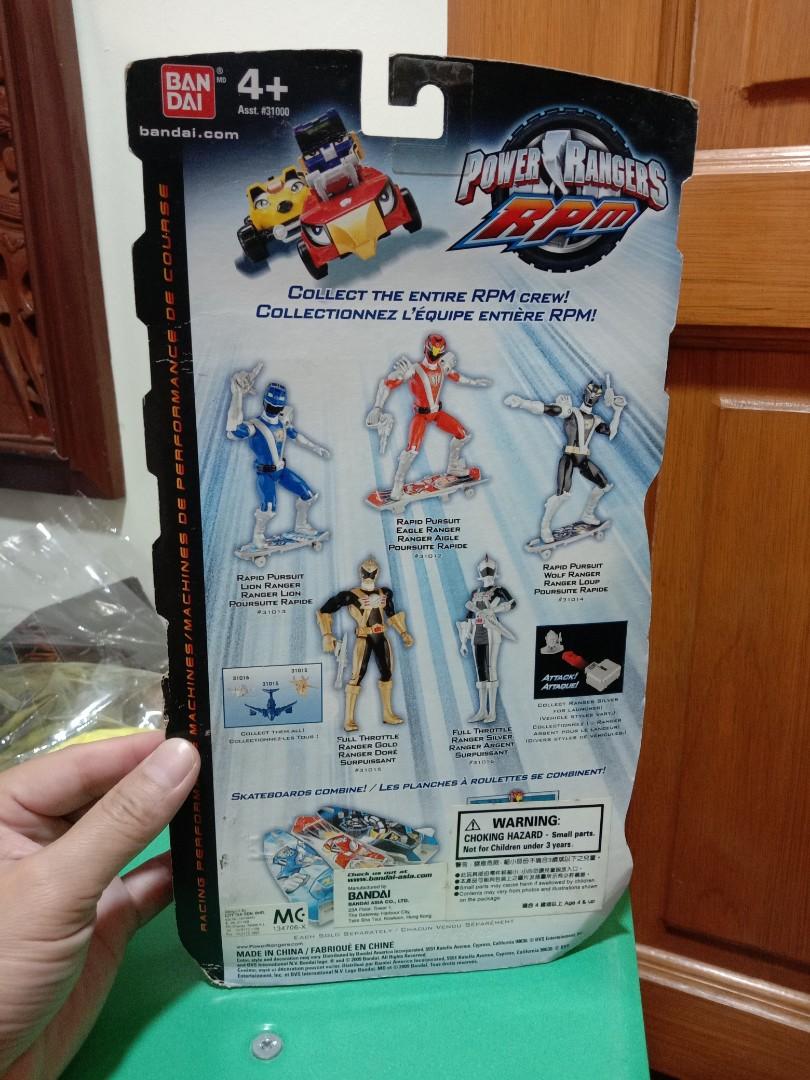 Power Rangers RPM - Ranger Silver, Hobbies & Toys, Collectibles ...
