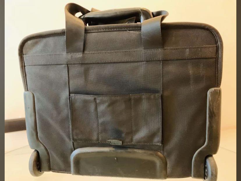 Pre-loved Tumi 26103DH (Model) TAlpha Wheeled Deluxe Expandable Briefcase, Luxury, Bags ...