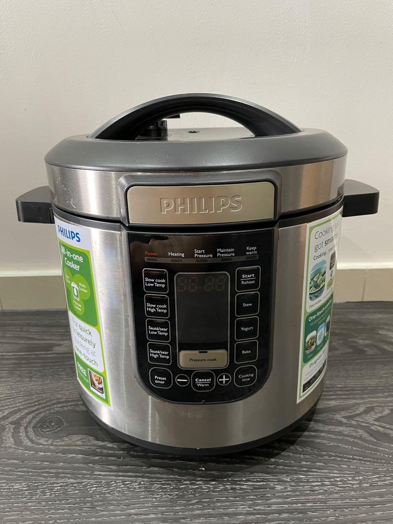 Pressure Cooker Philips HD2137, TV & Home Appliances, Kitchen ...
