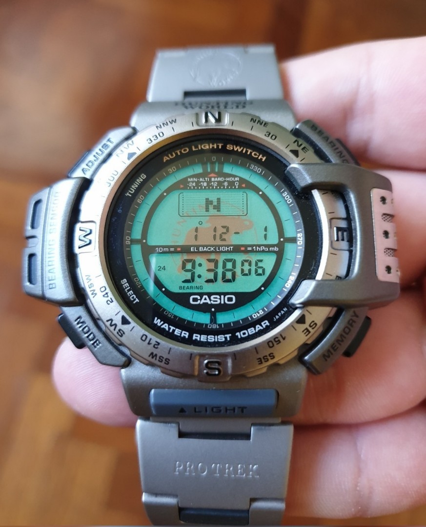 Protrek Hunting World Watch, Men's Fashion, Watches & Accessories ...