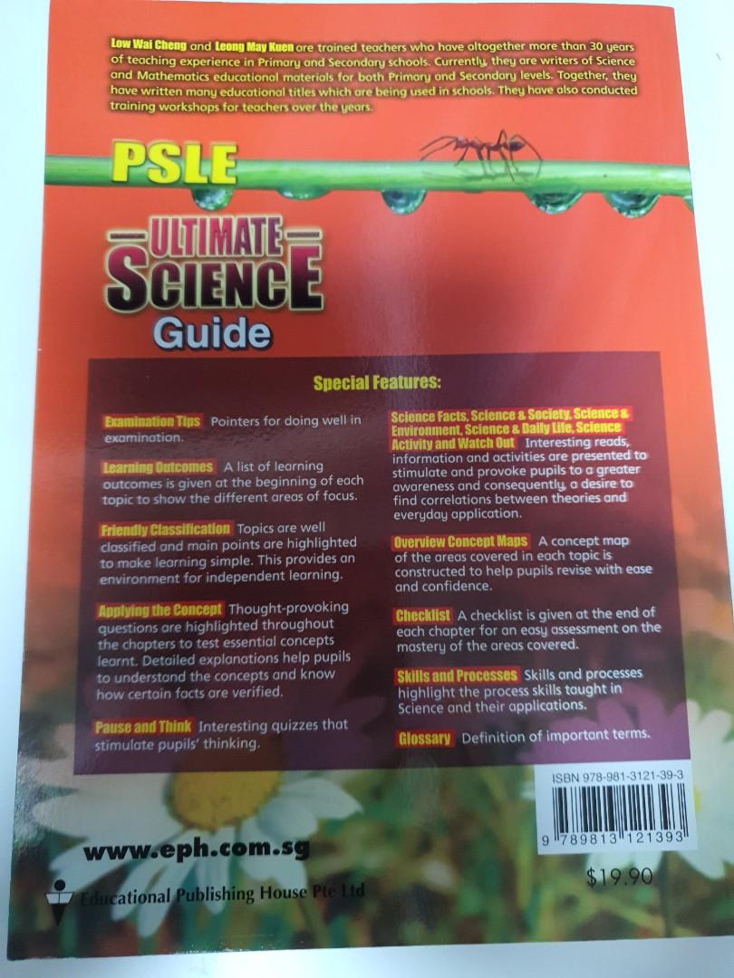 PSLE Ultimate Science guide (new syllabus), Hobbies & Toys, Books ...