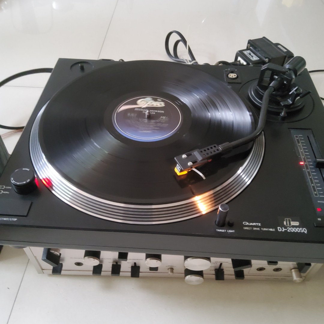 QUARTZ DJ 2000 SQ DIRECT DRIVE TURNTABLE. 220 VOLTS. WORKING., Audio ...