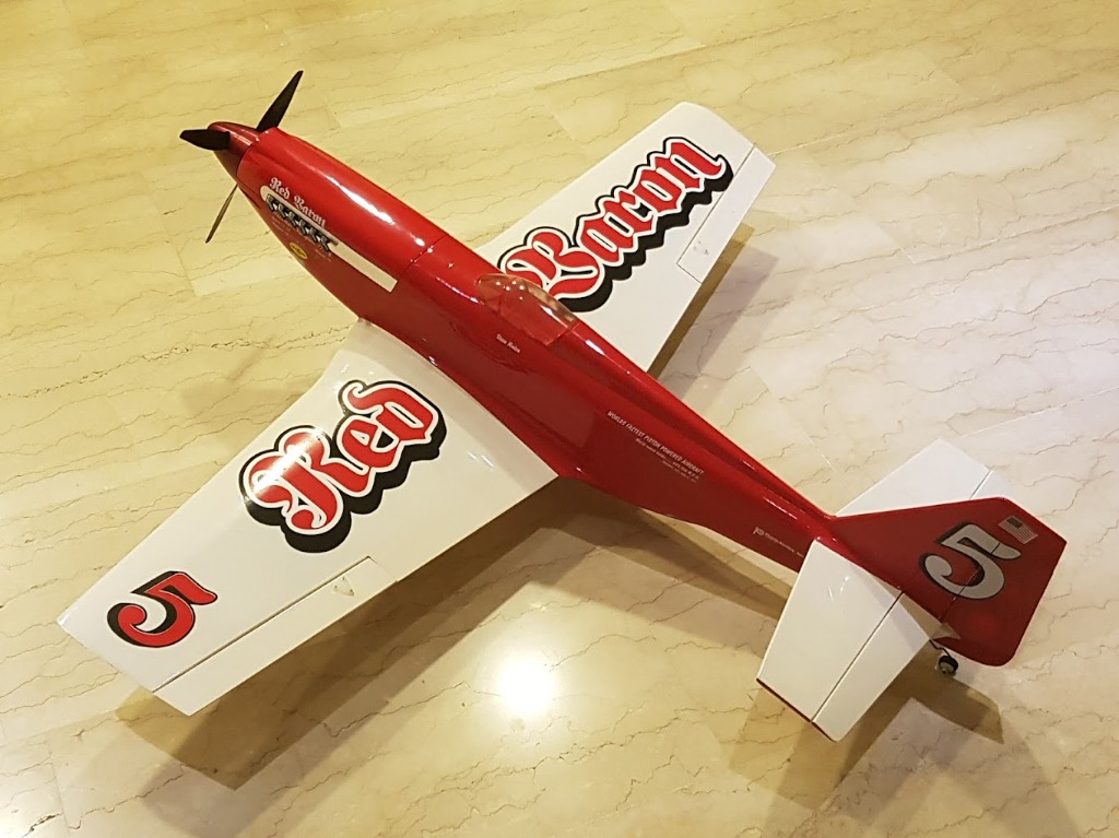 Rare: EZ Model "Red Baron" Reno Racer - Twin Engine ARF, Hobbies & Toys ...
