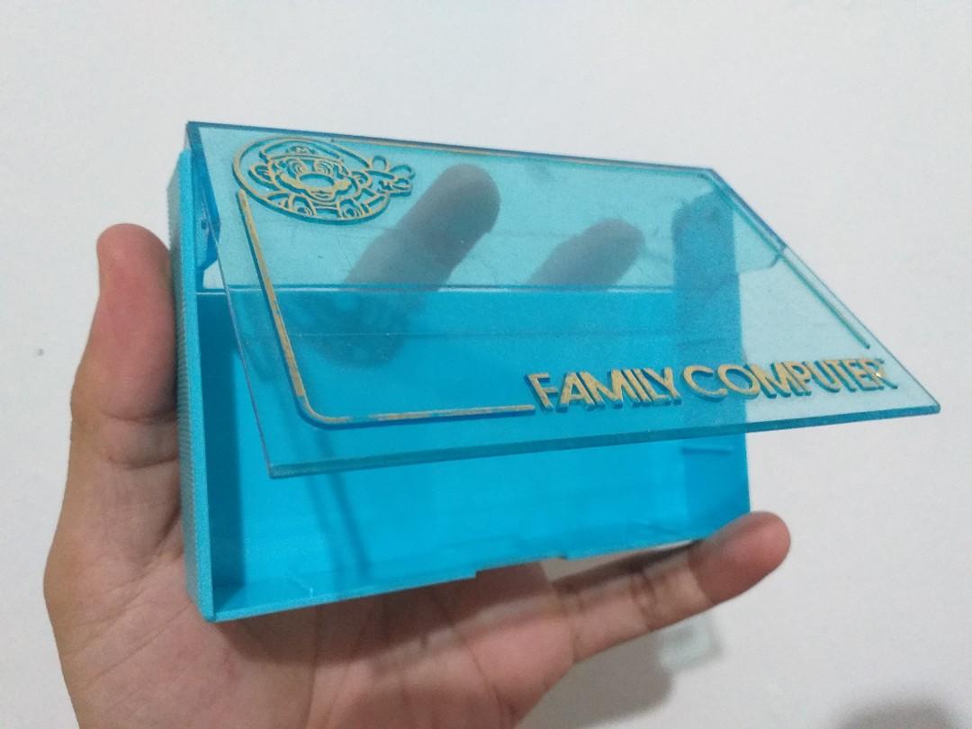 Rare Mario Family Computer Case Famicom Japan Console Gaming Vintage ...