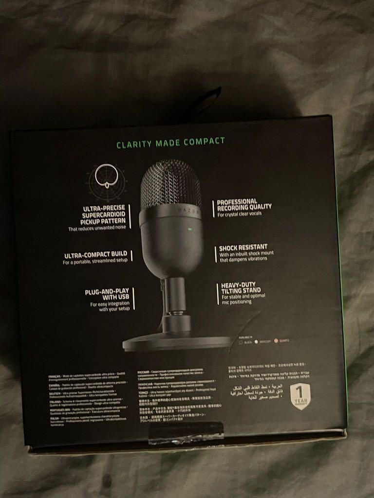 Razor Seiren Mini (Condenser Microphone), Audio, Microphones on Carousell