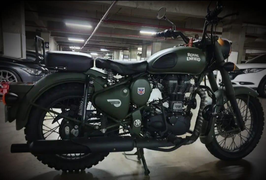 Royal Enfield Classic 500 Battle Green 2016 Motor Di Carousell