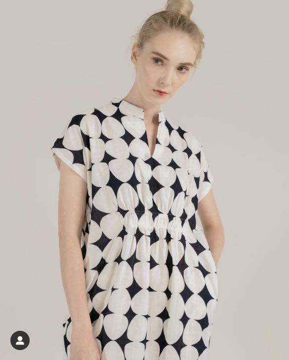 Sabrina Goh polka dot dress, Women's Fashion, Dresses & Sets, Dresses ...