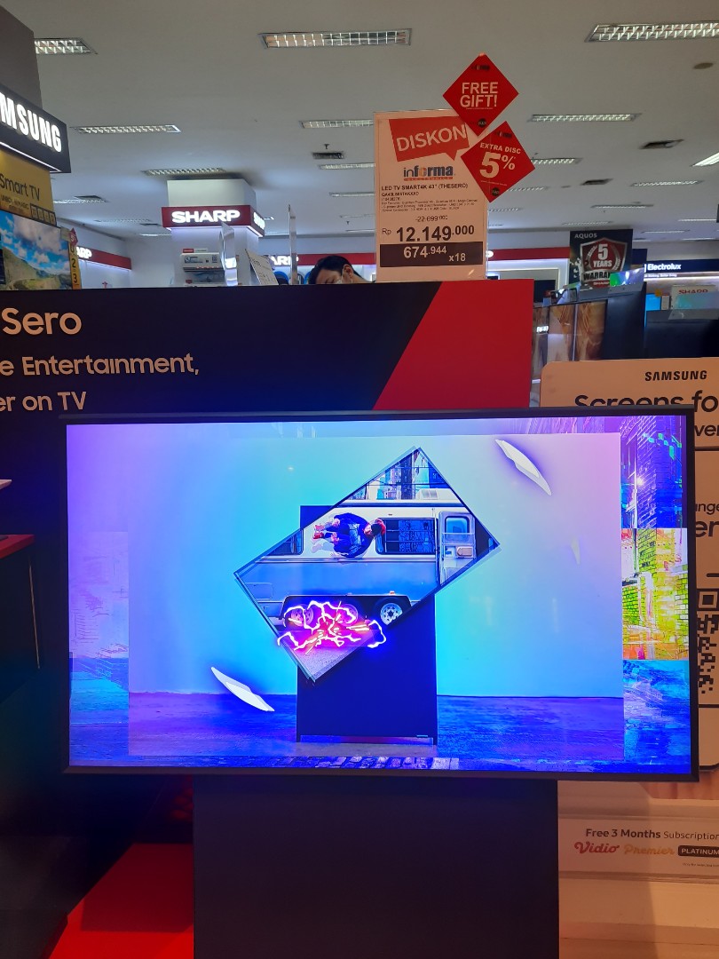 Samsung led tv, Elektronik, TV & Perlengkapan Hiburan di Carousell