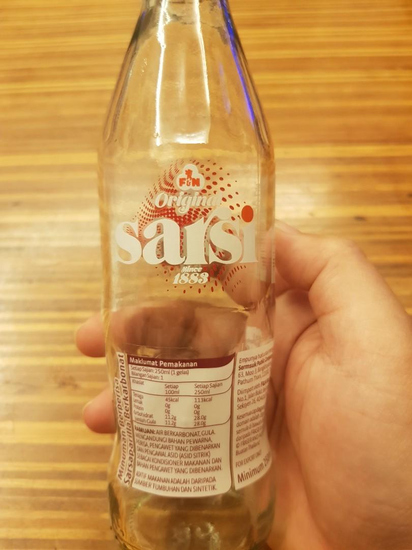 Sarsi Original Glass Bottle, Furniture & Home Living, Kitchenware ...