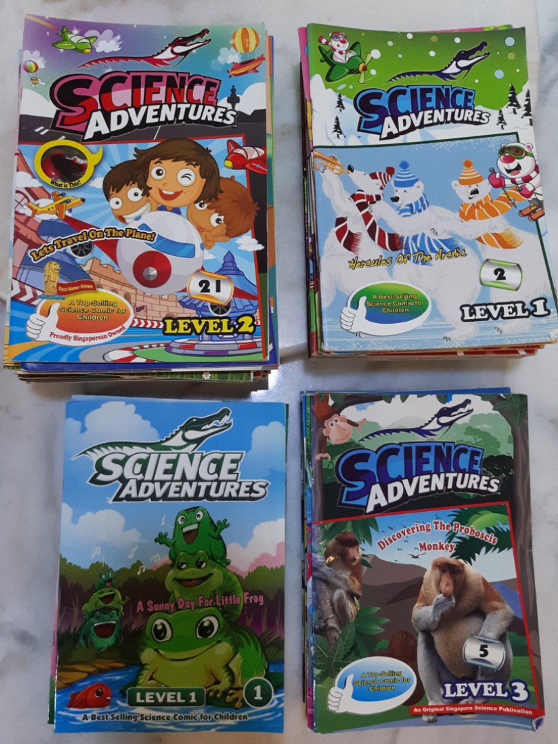 Science Adventures Levels 1, 2, 3, Hobbies & Toys, Books & Magazines ...