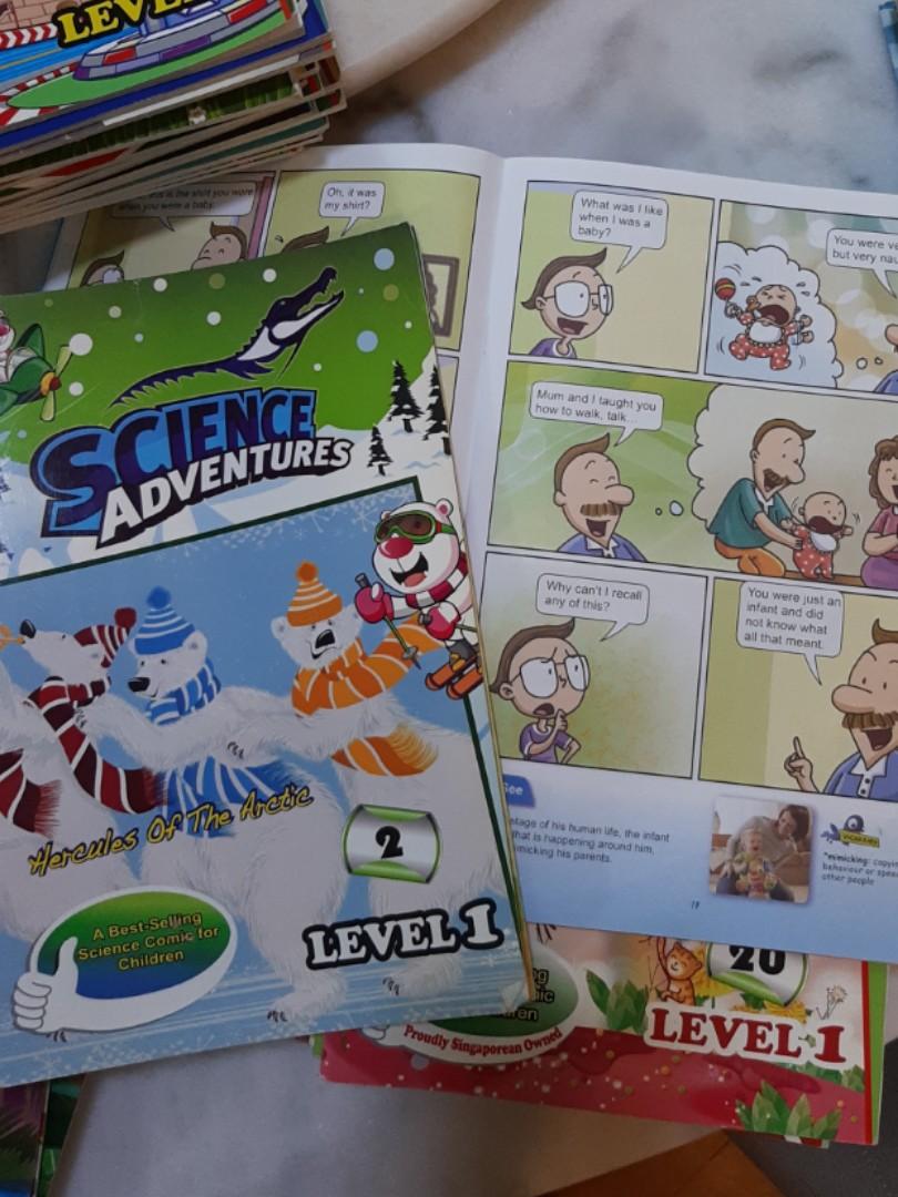 Science Adventures Levels 1, 2, 3, Hobbies & Toys, Books & Magazines ...
