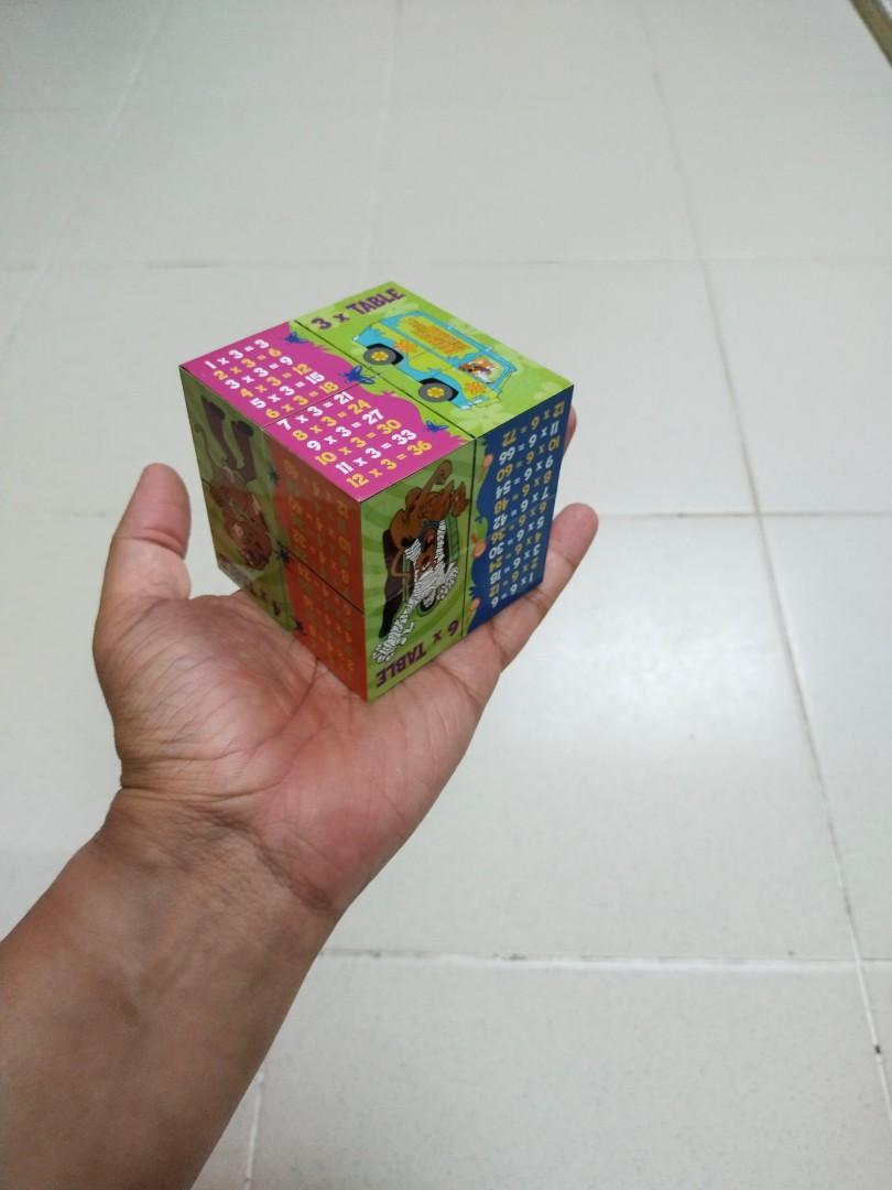Scooby Doo! Times Table Cube, Hobbies & Toys, Toys & Games on Carousell