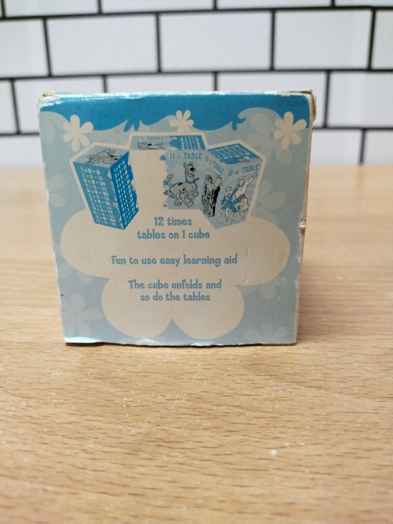 Scooby Doo! Times Table Cube, Hobbies & Toys, Toys & Games on Carousell