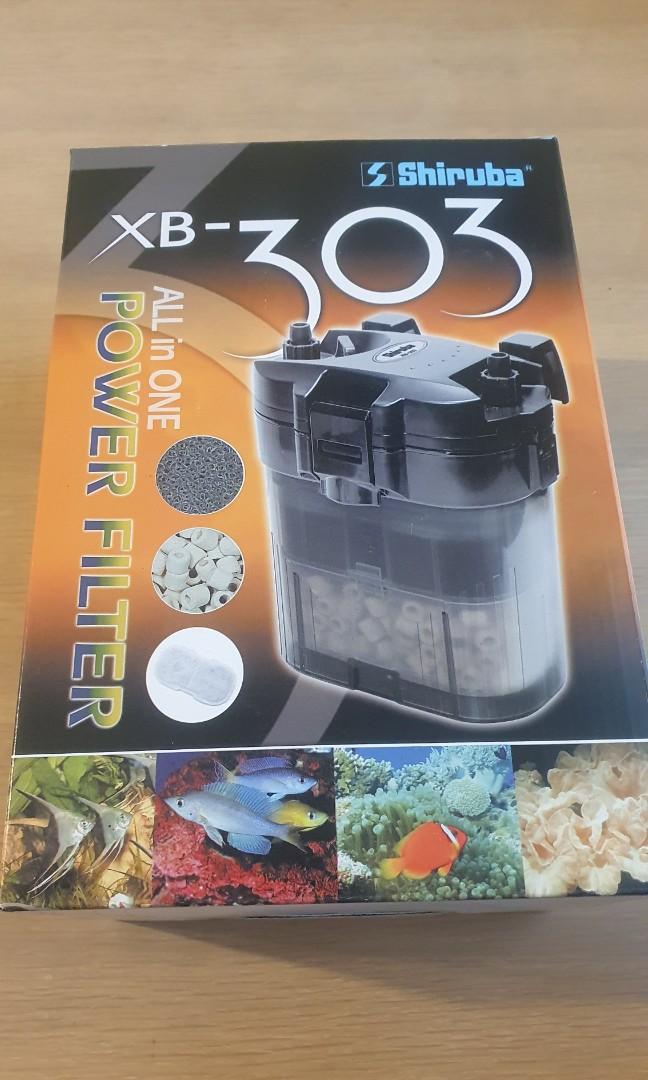 Shiruba XB-303 Canister Filter, Pet Supplies, Homes & Other Pet ...