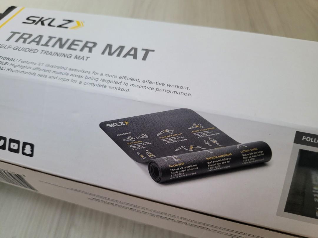 SKLZ Sport Performance Trainer Mat - Self-Guided Exercise Mat, Sports ...