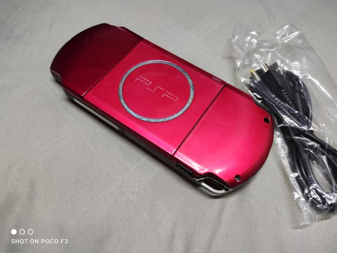 Sony PSP 3000 Metallic Red, Video Gaming, Video Game Consoles ...