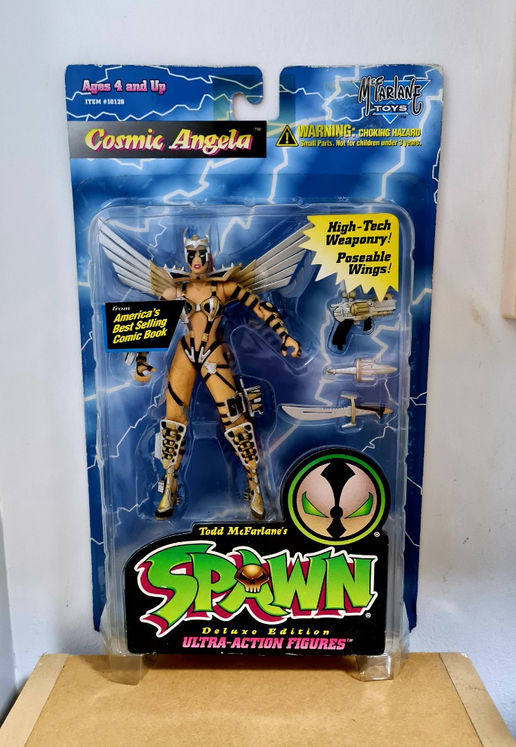 SPAWN Cosmic Angela Deluxe Edition, Ultra-Action Figure (McFarlane Toys ...