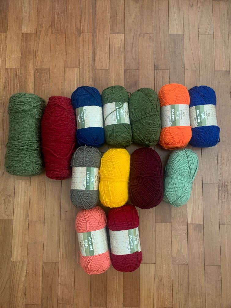 (OTHER COLOURS AVAIL TOO) Spotlight marvel yarn, Hobbies & Toys ...