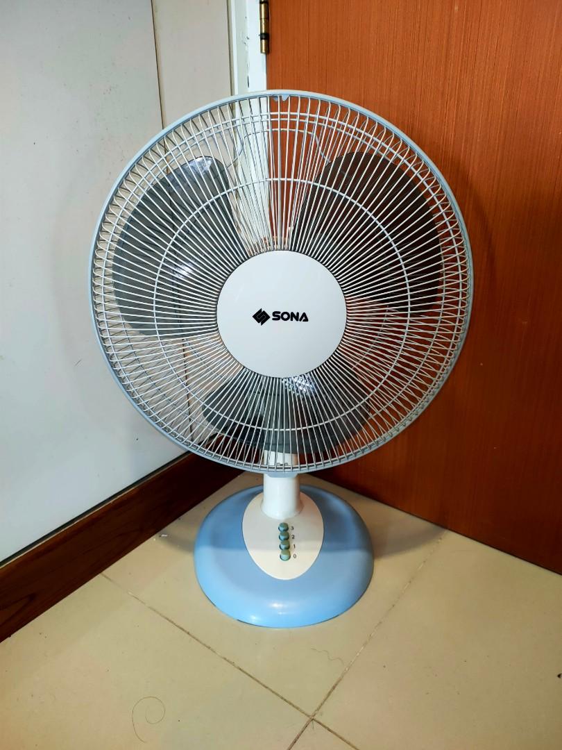 Strong "16 Sona electric table fan , desktop fan, Furniture & Home ...