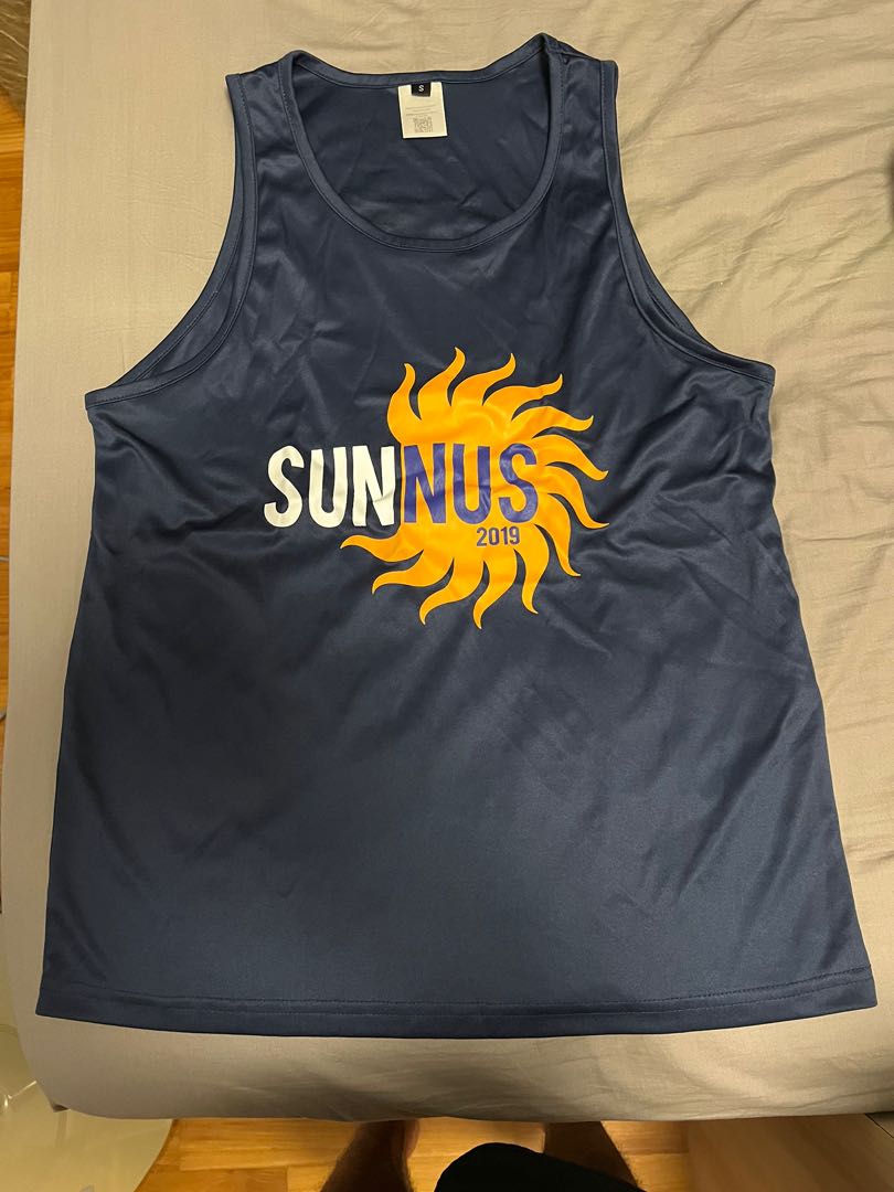 SUN NUS SINGLET S, Men's Fashion, Activewear on Carousell