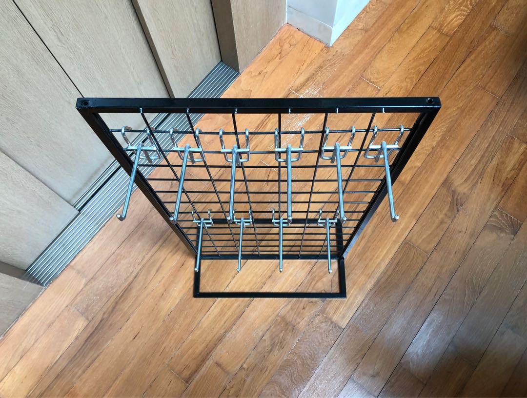 Table Counter Top Display Wire Mesh Rack, Furniture & Home Living ...